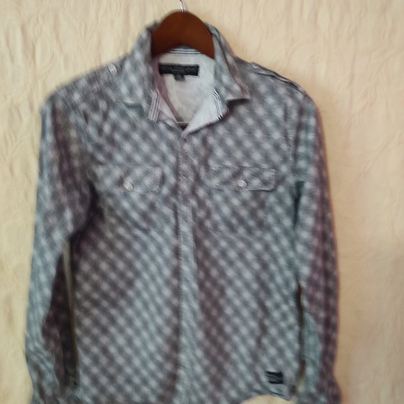 Truth Substance | Shirts | Truth Substance Mens Gray Checkered Buttonup ...